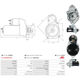 AS-PL Starter s3189s f&uuml;r VW