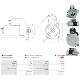 AS-PL Starter s5223 f&uuml;r MITSUBISHI