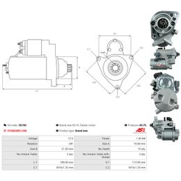 AS-PL Starter s6160 f&uuml;r TOYOTA