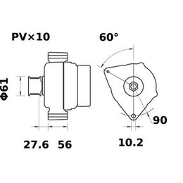 Mahle Generator mg30