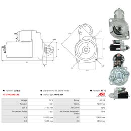 AS-PL Starter s0783s f&uuml;r BMW
