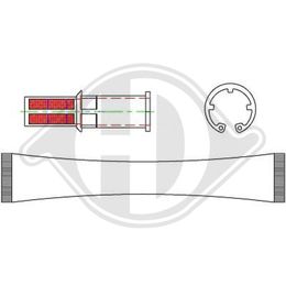 DIEDERICHS Trockner, Klimaanlage dct1246 f&uuml;r VW Skoda