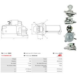 AS-PL Starter s9029 f&uuml;r Ford