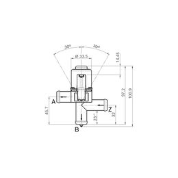 Bosch K&uuml;hlmittelregelventil 1147412282 f&uuml;r Mercedes MAYBACH