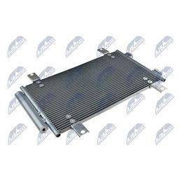 NTY Kondensator, Klimaanlage ccsct026 f&uuml;r Peugeot