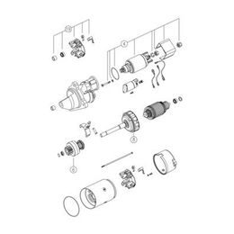 Mahle Starter ms767 f&uuml;r DAF