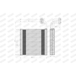 WALKER Verdampfer, Klimaanlage wev00134 f&uuml;r HONDA