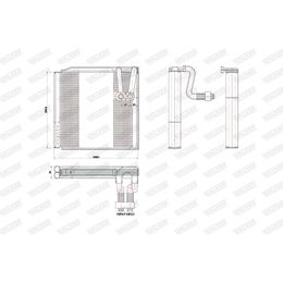 WALKER Verdampfer, Klimaanlage wev00057 f&uuml;r KIA