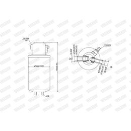 WALKER Trockner, Klimaanlage wdr00205 f&uuml;r SEAT