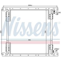 NISSENS Kondensator, Klimaanlage 940242 f&uuml;r Mercedes