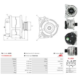 AS-PL Generator a0250 f&uuml;r DAF