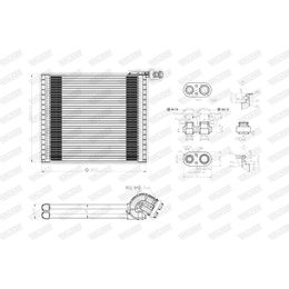 WALKER Verdampfer, Klimaanlage wev00059 f&uuml;r TOYOTA