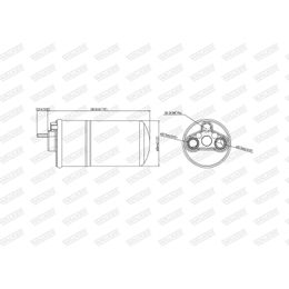 WALKER Trockner, Klimaanlage wdr00160 f&uuml;r RENAULT