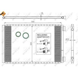 NRF Kondensator, Klimaanlage EASY FIT 35953
