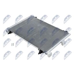 NTY Kondensator, Klimaanlage ccsct012 f&uuml;r Peugeot