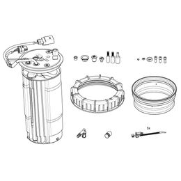 Bosch Beheizung, Tankeinheit (Harnstoffeinspritzung) f01c600256 f&uuml;r VW