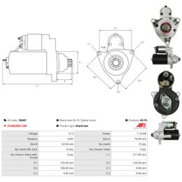 AS-PL Starter s0401 f&uuml;r VW