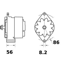 Mahle Generator mg313