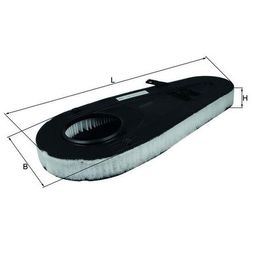 Mahle Luftfilter lx3598 Filtereinsatz 49,5mm f&uuml;r BMW