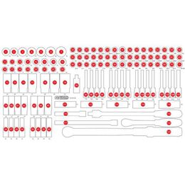 KS Tools Schaumstoffeinlage, Sortimentskasten 813012097