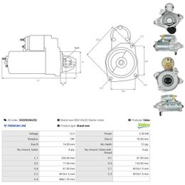 AS-PL Starter s3229valeo f&uuml;r Opel Citro&euml;n/Peugeot NISSAN Mercedes