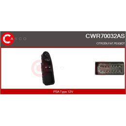 Casco Schalter, Fensterheber cwr70032as vorne f&uuml;r Fiat Citro&euml;n/Peugeot