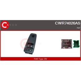 Casco Schalter, Fensterheber cwr74026as fahrerseitig f&uuml;r Fiat Citro&euml;n/Peugeot