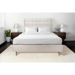 Sommeil de Plomb Kopfteil, Beige, Holz, Kiefer, 140x120x10 cm, Oeko-Tex&reg; Standard 100, Schlafzimmer, Betten, Bett-Kopfteile