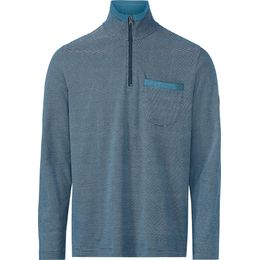 Marco Donati Herren Langarmshirt topas-meliert Gr&ouml;&szlig;e 44/46
