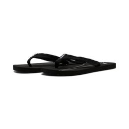 Zehentrenner Puma "EPIC FLIP V3", Herren, Gr. 43, schwarz-wei&szlig; (Puma schwarz, Puma wei&szlig;), Textil, unifarben, Schuhe Zehentrenner, mit bedruckter Optik, mit weichem Textilband, mit EVA-Fu&szlig;bett