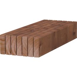 Gartenhaus-Fu&szlig;boden Palmako, braun (hellbraun), B:337cm H:2,8cm T:337cm, Massivholz, Gartenhaus-Fu&szlig;b&ouml;den, passend f&uuml;r Gartenhaus Betty 9,9 m2