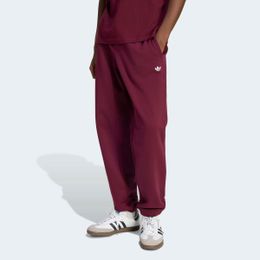 Sporthose adidas originals "ESS REG PT", Herren, Gr. L, N-Gr, maroon, normal, gr., Obermaterial: 82% Baumwolle, 18% Polyester, Hosen Sporthose