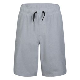 Shorts Hurley "HRLB STRETCH HYBRID PULLON SHORT", M&auml;dchen, Gr. L (152/158), N-Gr, wolf gray, Obermaterial: 90% Polyester, 10% Elasthan, Hosen Shorts, f&uuml;r Kinder und Jugendliche, mit Elasthan-Anteil, mit Pull-on-Bund