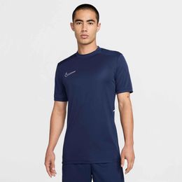 Fu&szlig;balltrikot Nike "Nike Academy Men's Dri-FIT Short-Sleeve Soccer Top", Herren, Gr. L, midnight navy, midnight navy, wei&szlig;, wei&szlig;, Obermaterial: 100% Polyester, Rundhals, Trikots Fu&szlig;balltrikot, f&uuml;r Training und Freizeit, mit seitlichen Mesh-Eins&auml;tzen, Kurzarm