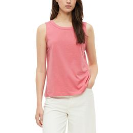 Tanktop s.Oliver, Damen, Gr. 34, marsala pink, Jersey, Obermaterial: 50% Baumwolle, 50% Modal, normal h&uuml;ftbedeckend, Rundhals, abgesteppte Kante, Tops Tanktop, Sommertop mit Modal