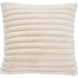 Sitzkissen done. "Polar", beige, B:50cm L:50cm, Polyester, Dekokissen_Sitzkissen_Kissenh&uuml;llen, Sitzkissen, Kissenh&uuml;lle aus leichtem Flanell