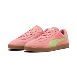 Sneaker Puma "CLUB II ERA SUEDE", Damen, Gr. 38,5, rosa (pinkscape, fizzy light), Leder, unifarben, Schuhe Sneaker, f&uuml;r aktiven Alltag, mit SOFTFOAM+ Einlegesohle, mit Gummilaufsohle