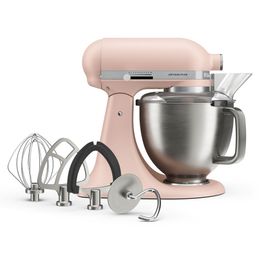 KitchenAid K&uuml;chenmaschine "Artisan Plus 5KSM50PKV", feather pink, B:24cm H:36cm T:37cm, K&uuml;chenmaschinen, K&uuml;chenmaschine