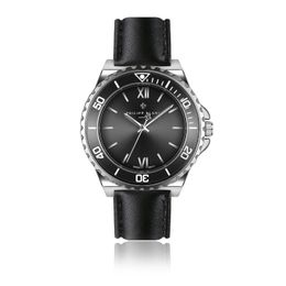 Quarzuhr PHILIPP BLANC "PD2-S010S", schwarz, Armbanduhren, Herren, Quarzuhr