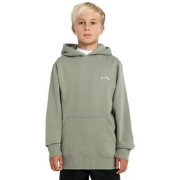 Sweatshirt Billabong "Arch Po", Jungen, Gr. 16(165-172cm), gr&uuml;n (grau gr&uuml;n), Obermaterial: 55% Baumwolle, 25% Baumwolle, 20% Polyester., Sweatshirts Sweatshirt