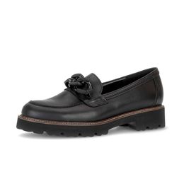 Loafer Gabor "Loafer", Damen, Gr. 35, schwarz, Schuhe Loafer