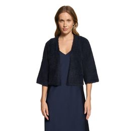 Strickjacke Vera Mont "Damen mit 3/4 Arm", Damen, Gr. M, night sky, Obermaterial: 89% Polyamid, 11% Polyester, normal normal, Strickjacken Strickjacke