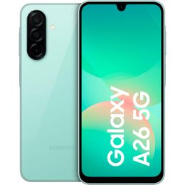 Samsung Smartphone "Galaxy-A26 5G - 128GB", gr&uuml;n (mint), 128 GB, Mobiltelefone