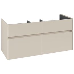 Villeroy & Boch Villeroy & Boch Waschtischunterschrank Collaro 1154x546x444mm 4 Ausz. Waschbecken mittig Cashmere C01200VN