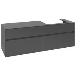 Villeroy & Boch Villeroy & Boch Waschtischunterschrank Collaro C023B0 1600x548x500mm m. Bel. 4 Ausz. Waschtisch re G C023B0VR