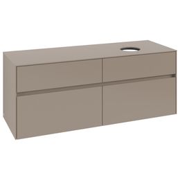 Villeroy & Boch Villeroy & Boch Waschtischunterschrank Collaro C047B0 1400x548x500mm m. Bel. 4 Ausz. Waschtisch re T C047B0VM