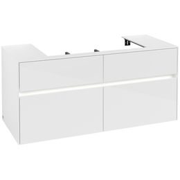 Villeroy & Boch Villeroy & Boch Waschtischunterschrank Collaro C087B0 1200x548x500mm mit Beleuchtung C087B0DH