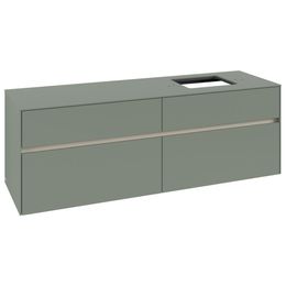 Villeroy & Boch Villeroy & Boch Waschtischunterschrank Collaro C13600 1600x548x500mm 4 Ausz. Waschtisch re Soft Gree C13600AF