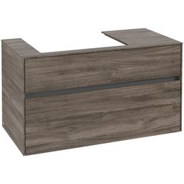 Villeroy & Boch Villeroy & Boch Collaro Waschbeckenunterschrank, 2 Ausz&uuml;ge, 1000 x 548 x 500 mm, Stone Oak C01700RK