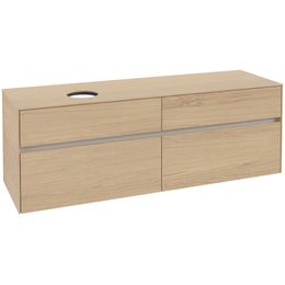 Villeroy & Boch Villeroy & Boch Waschtischunterschrank Collaro C050 1600x548x 500mm 4 Ausz. Waschbecken li Nordic Oa C05000VJ